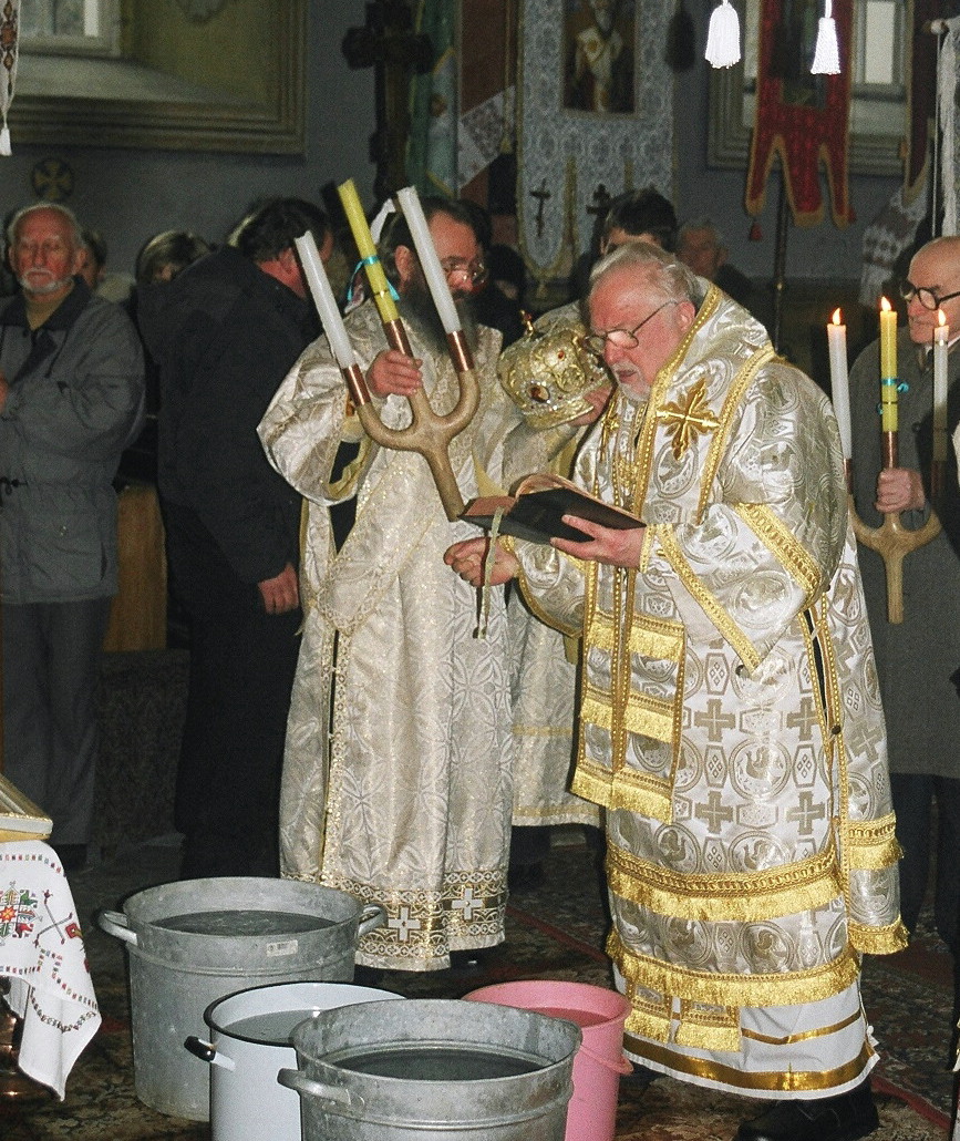 Great Blessing of the Waters Jan. 1st - Saint Aidan Orthodox Church